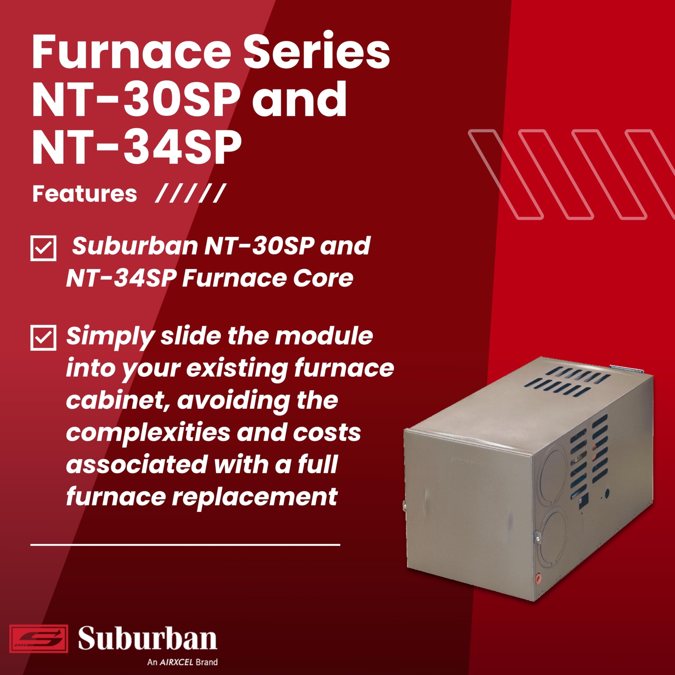 Suburban Mfg 2613A Suburban 2613A Furnace Core for Select NT Models ...